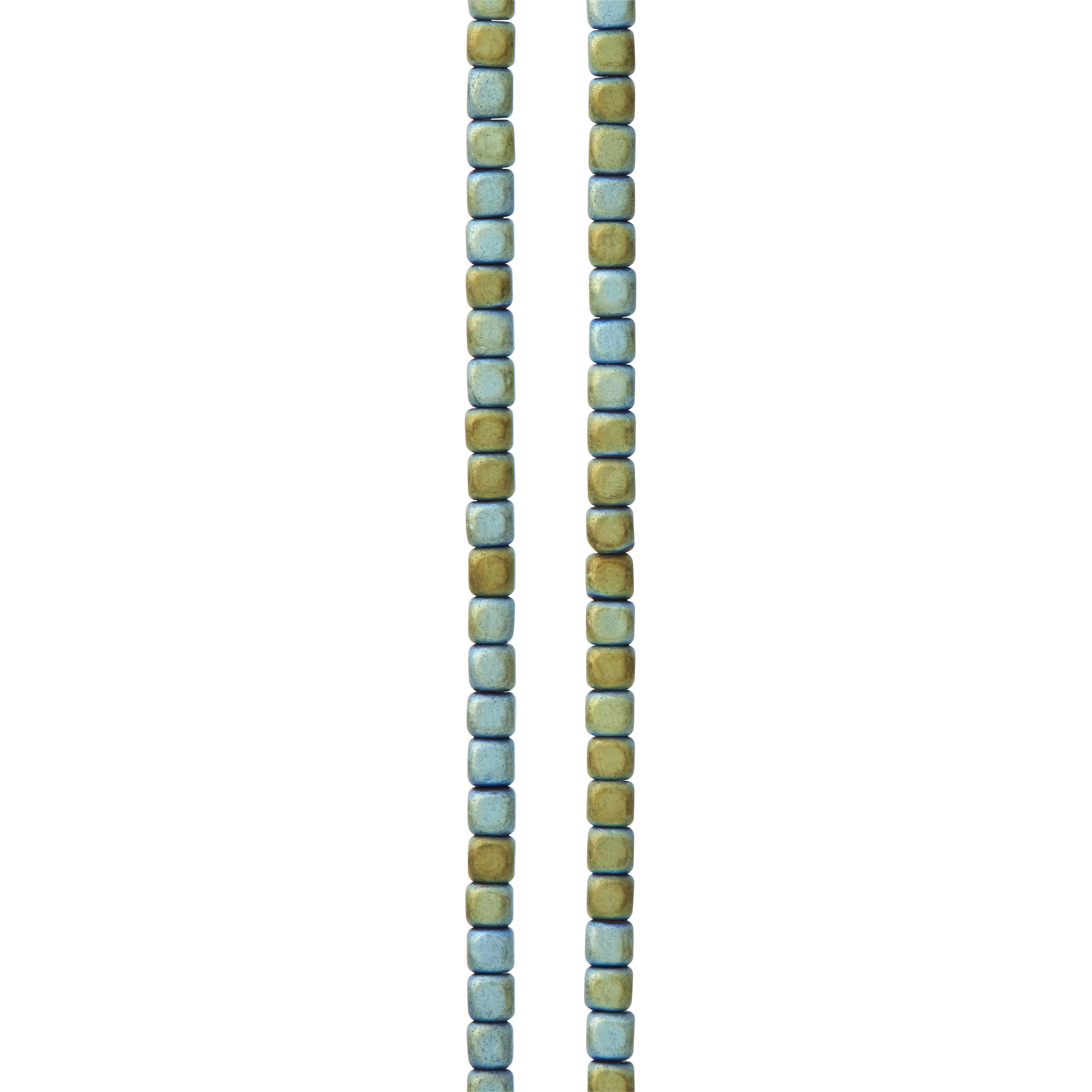 Aqua Hematite Cube Beads - 3mm by Bead Landing™ - Walmart.com