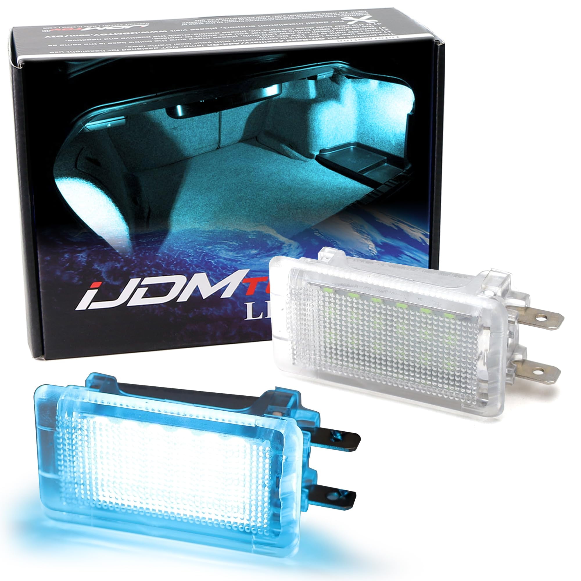 Aqua Ice Blue 18-SMD LED Trunk/Engine Bay Lights For Porsche 911 ...