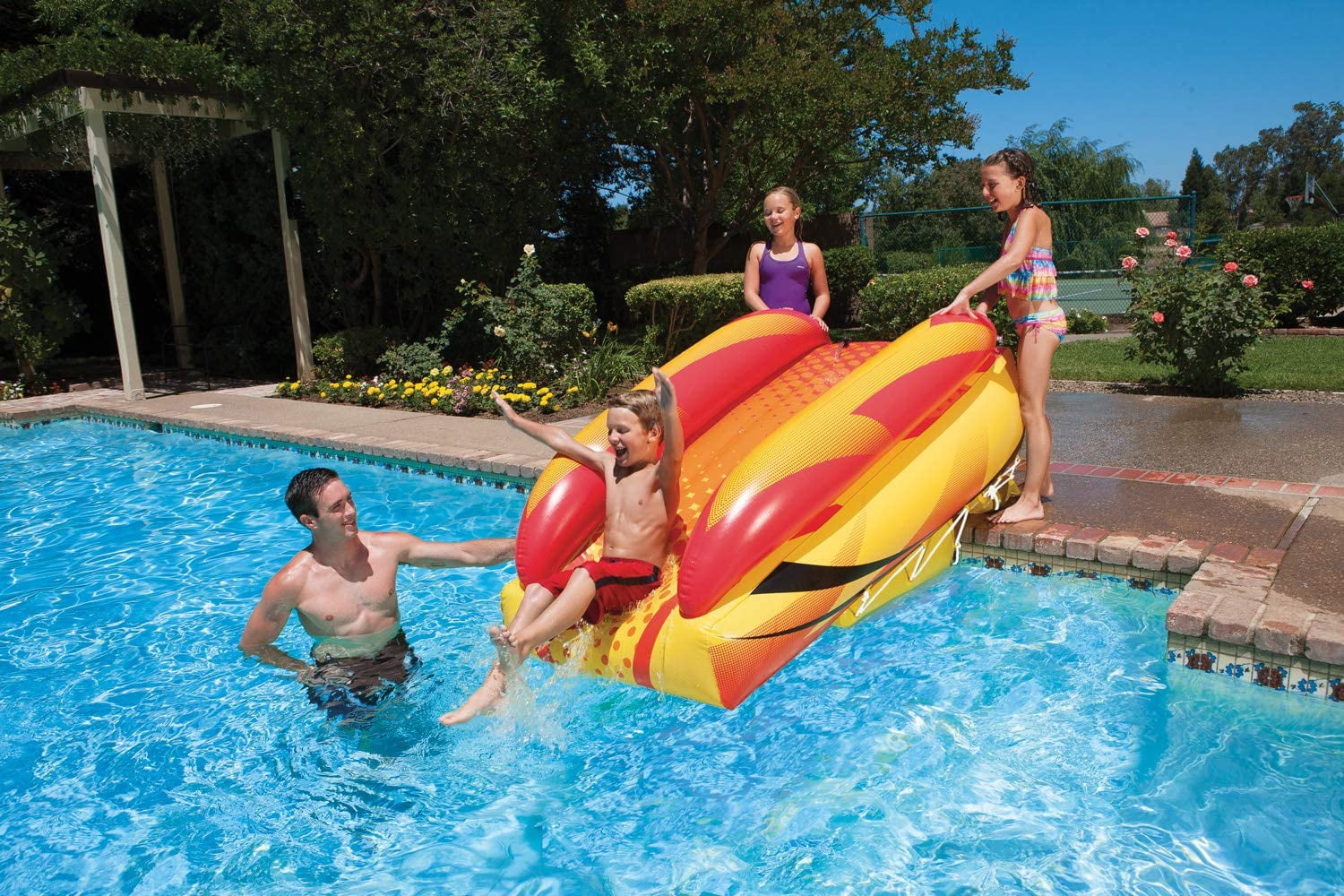 Aqua Launch Swimming Pool Slide - Walmart.com