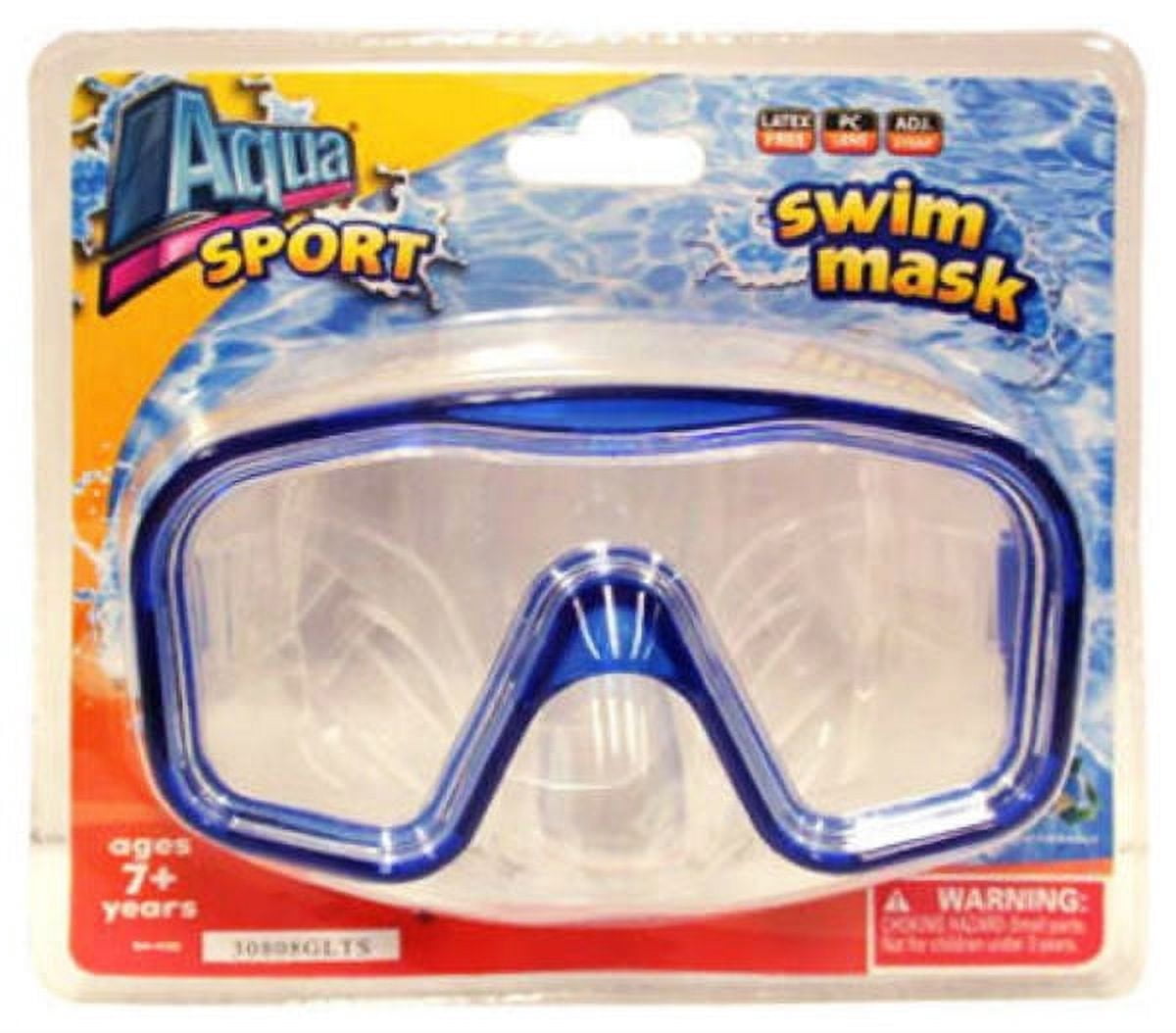 Aqua Leisure AQM13688A Grand Mexico Youth Swim Mask - Walmart.com