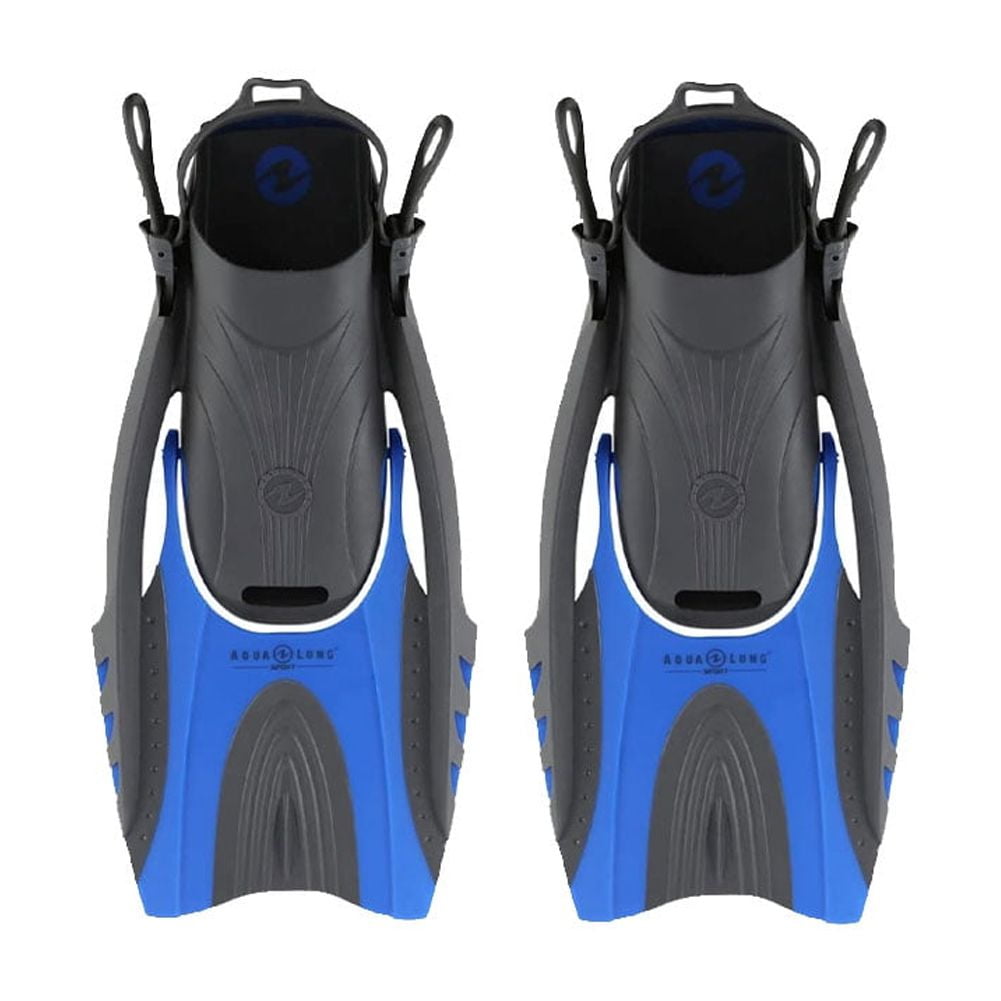 Aqua Lung Sport Adult Raider Fins Blue & Gunmetal Gray Small - Walmart.com
