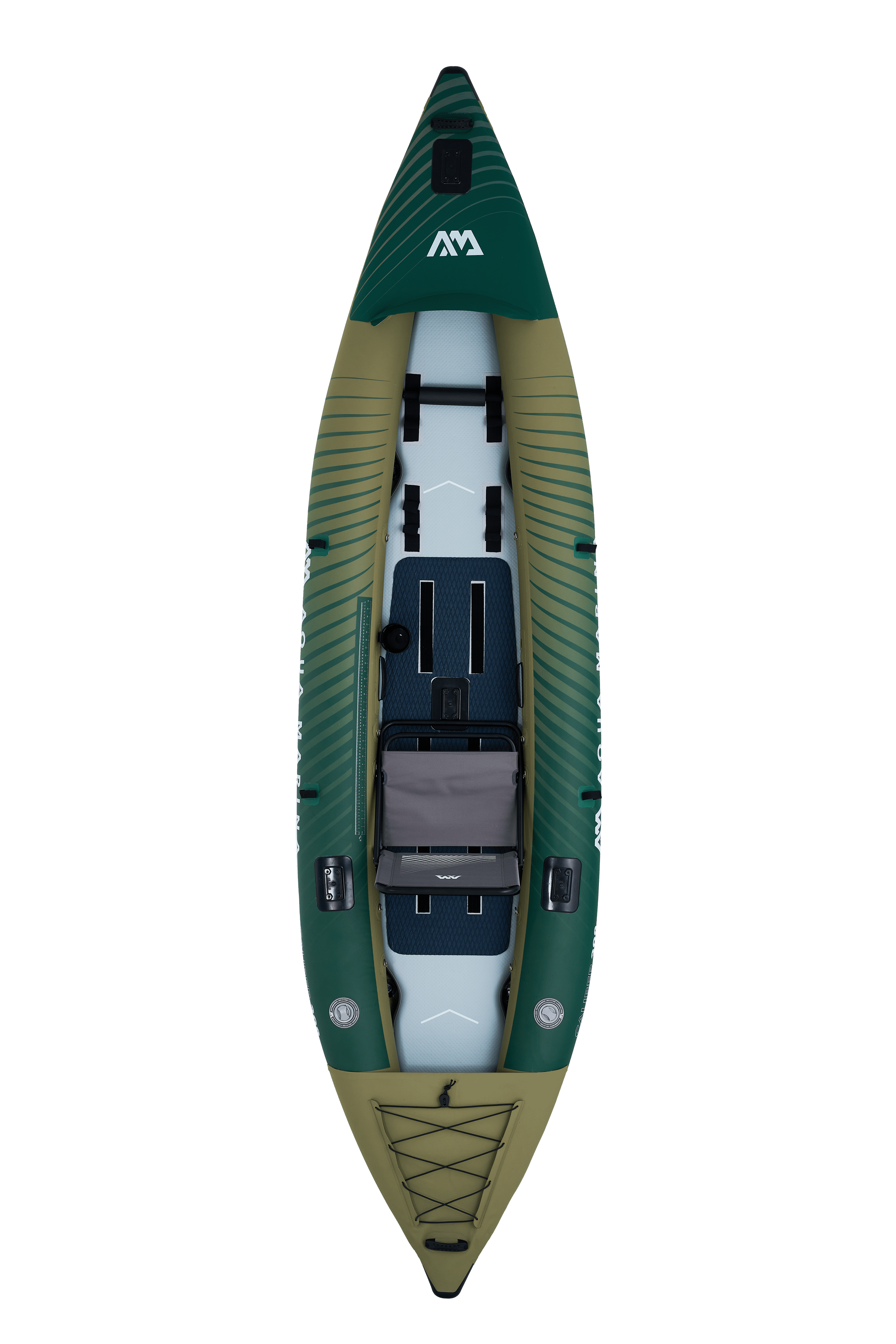 Aqua Marina Caliber Angling Kayak, 1/2-Person, DWF Deck, 396 Lb ...