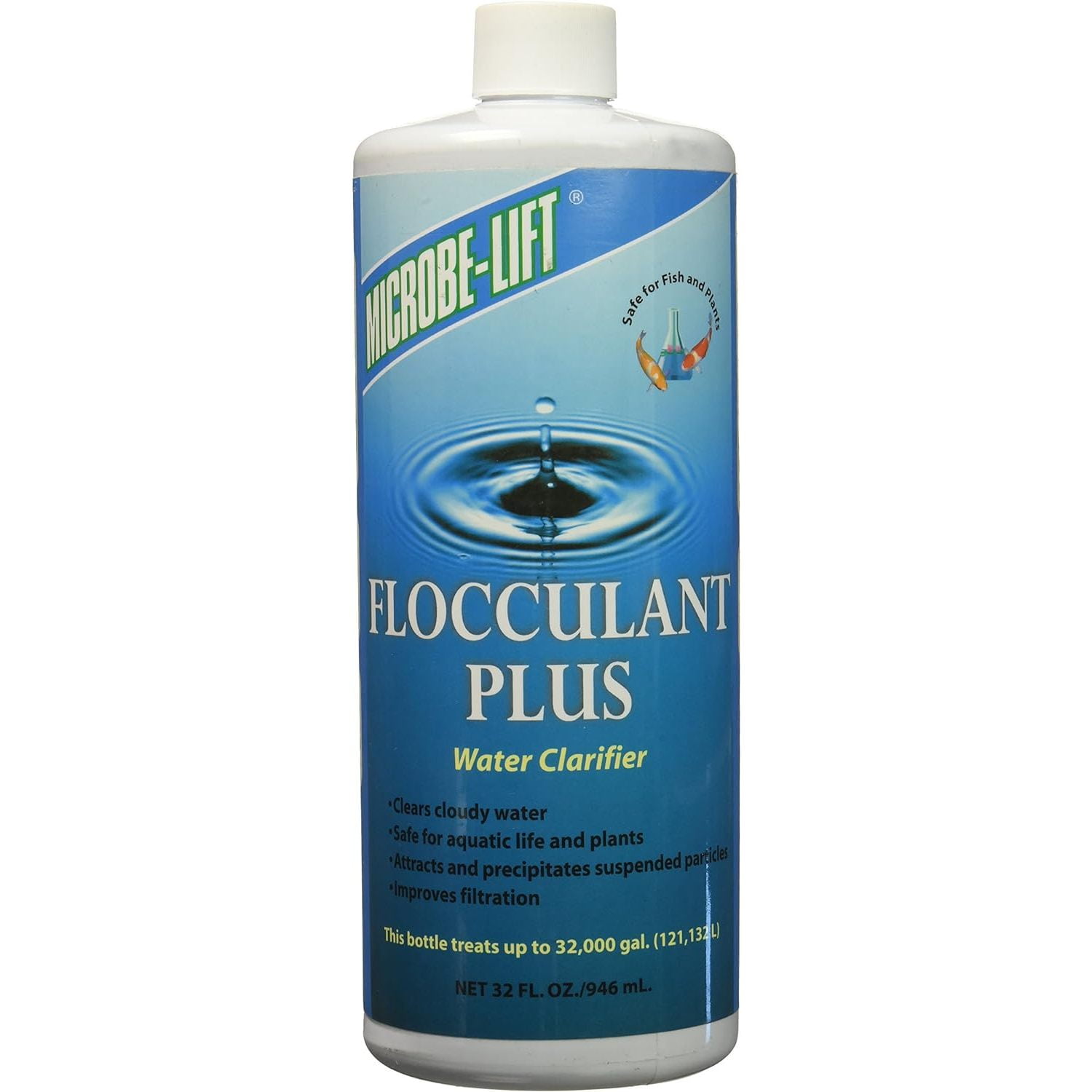 Aqua - Microbe FLOCCULANT Plus 32OZ - Walmart.com