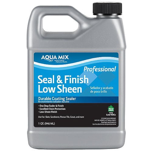 Aqua Mix Seal & Finish Low Sheen Durable Coating Sealer 32 oz - Walmart.com