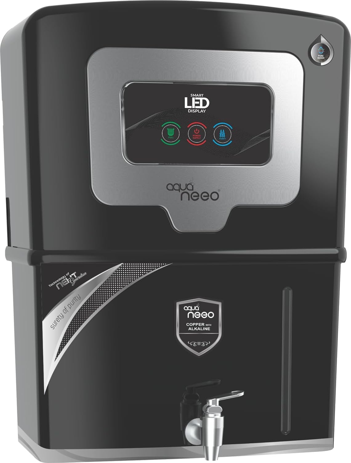 Aqua Neeo Copper Alkaline RO Water Purifier 18L ROUVUF Active ...