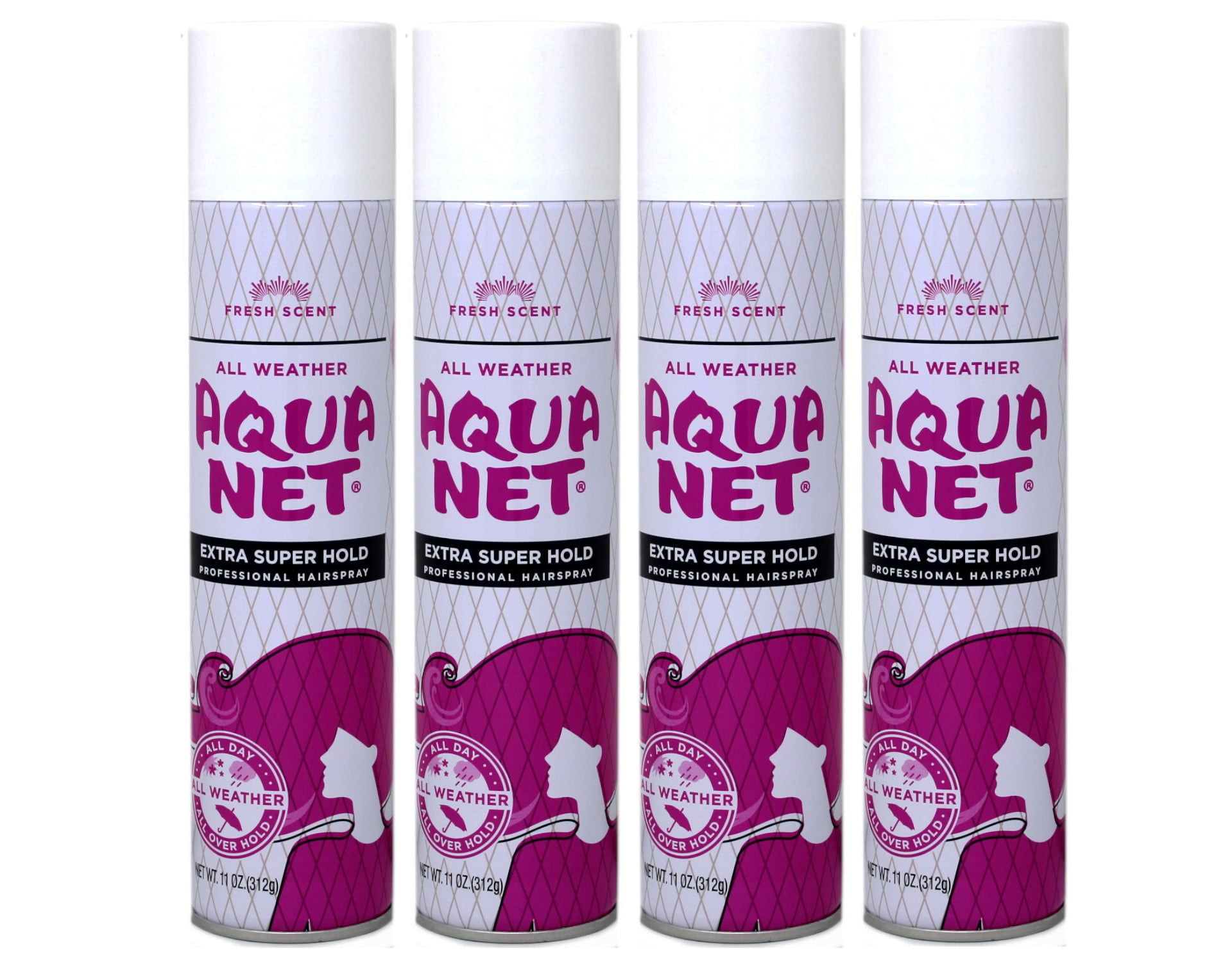 Aqua Net Professional Hair Spray Extra Super Hold Fresh Fragrance 11 oz ...