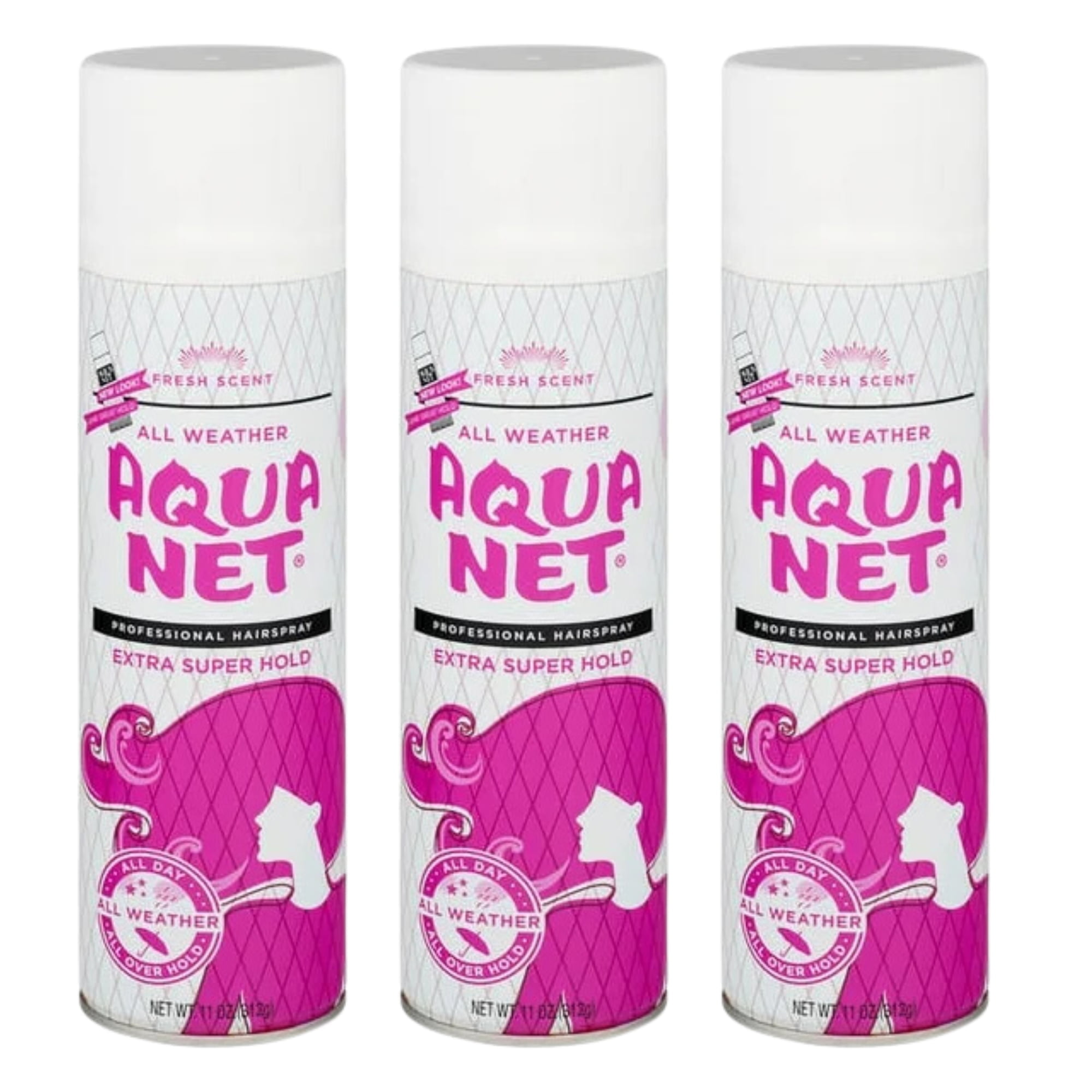 Aqua Net Professional Hairspray - Extra Super Hold Fresh Scent 11 oz |3 ...