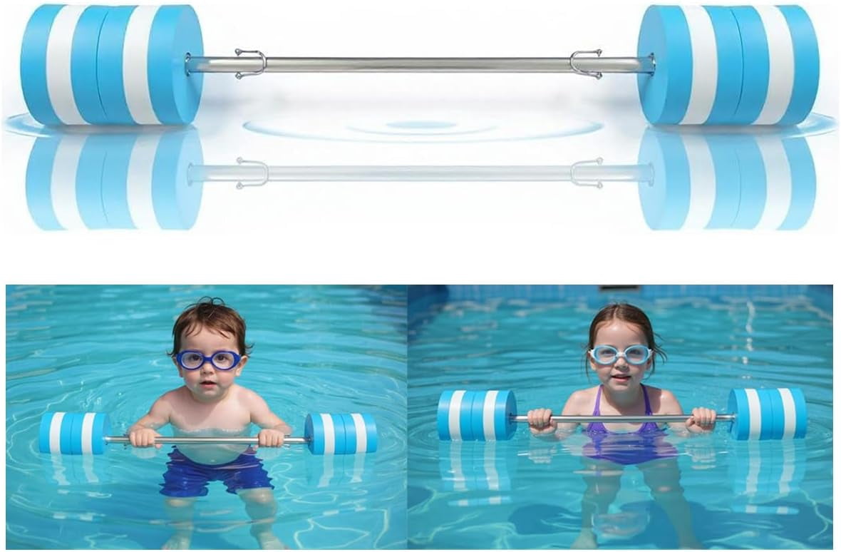 Aqua Pool Barbell for Swim Lesson Fitness Exercise Equipment -Foam ...