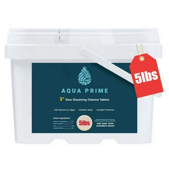 Aqua Prime's 5lb Ultimate 3-inch Chlorine Tablets – Powerful ...
