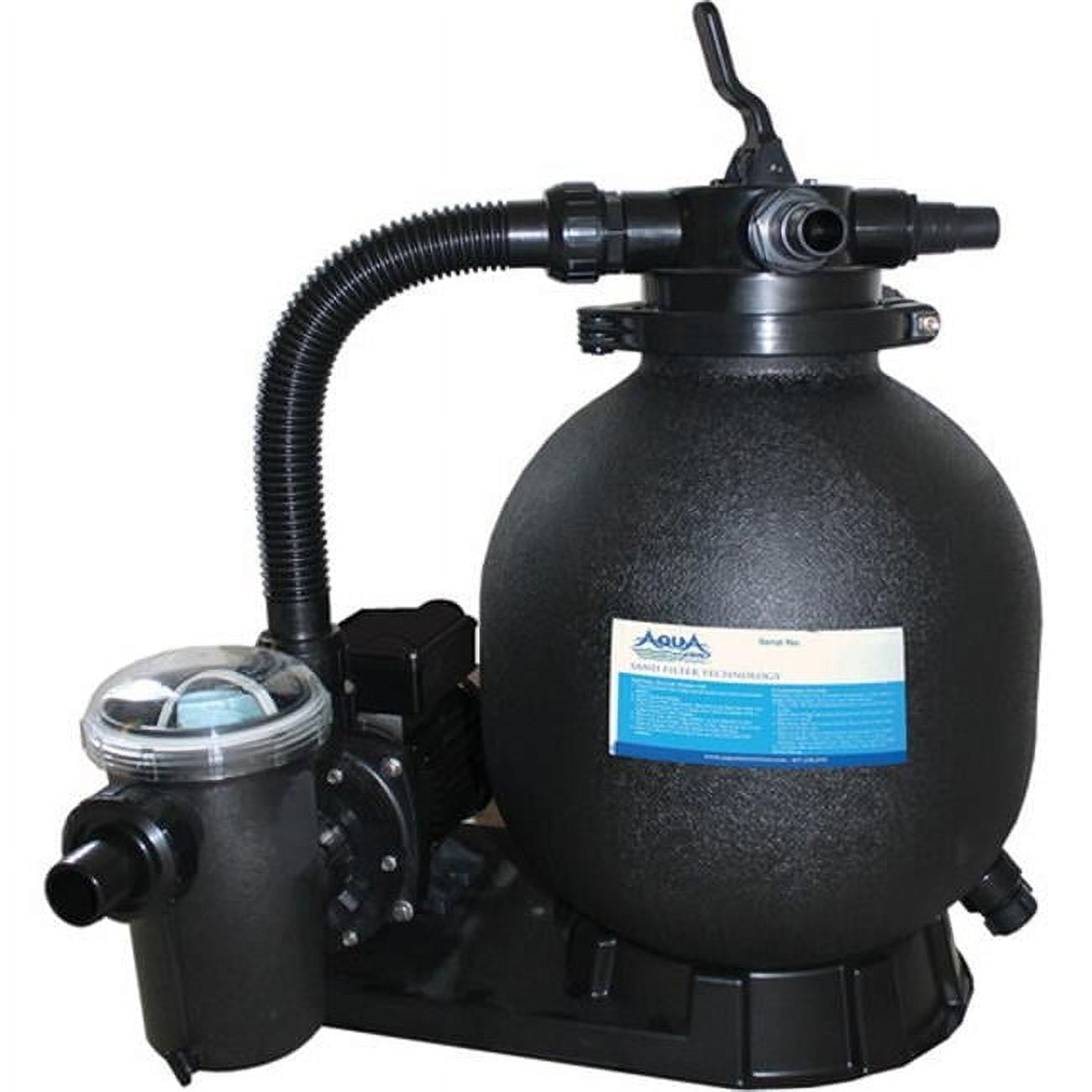 Aqua Pro System APASFAL75 15 in. 3/4 HP Sand Filter System with Pump - Walmart.com