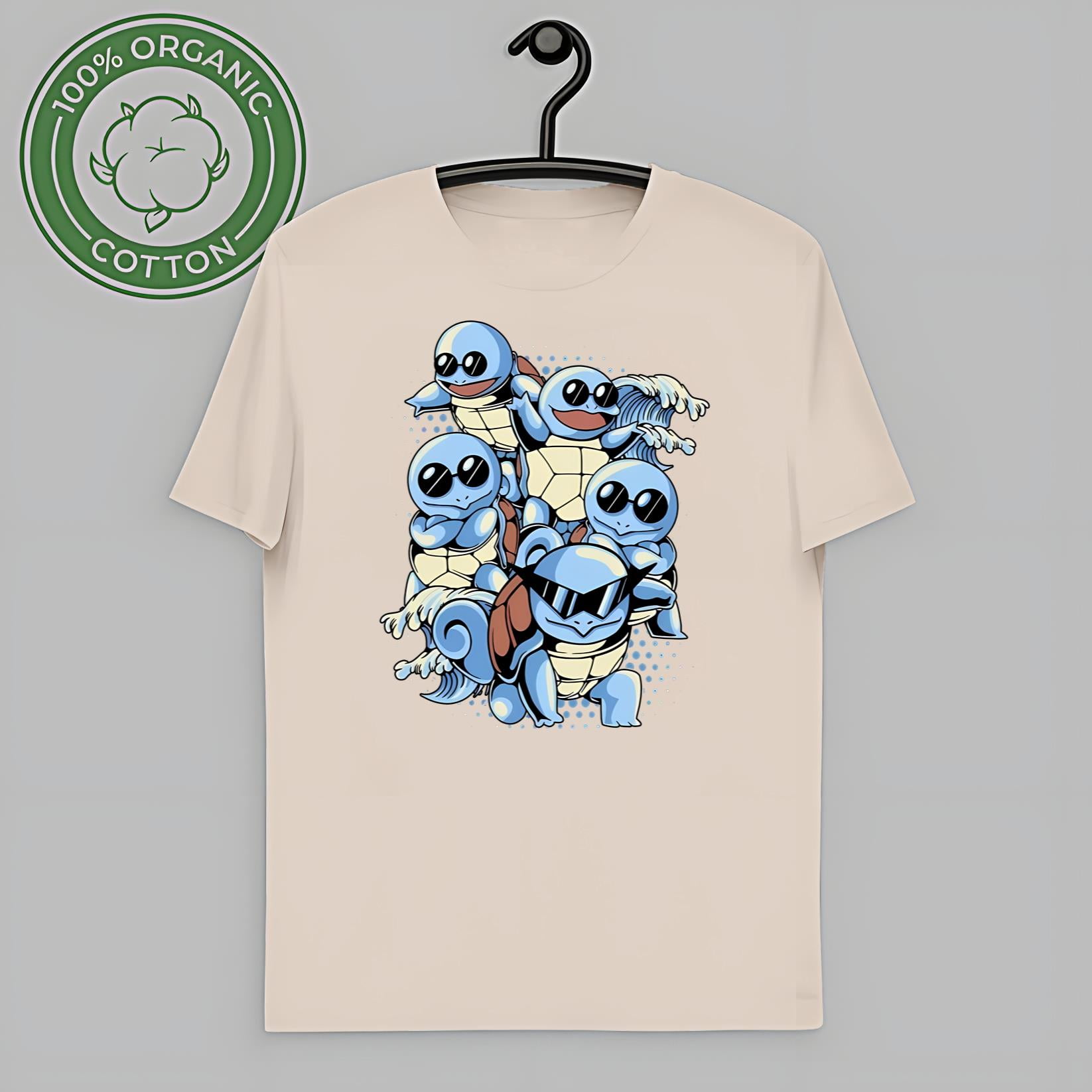 Aqua Rebels Shirt – Retro Water Type Anime Creature Tee New Instock ...