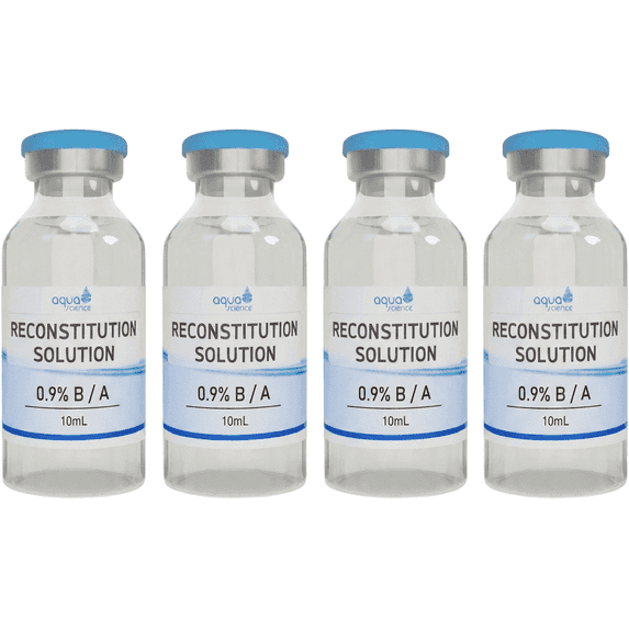 Aqua Science Laboratory Water Solution – 4x 10mL Glass Vials | High ...