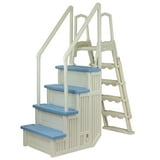 Aqua Select, Above Ground Pool Step and Ladder System, 60 inch, Blue ...