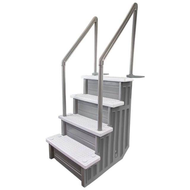 "Aqua Select Anti-Slip Ladder Steps for Swimming Pool Deck, Above ...