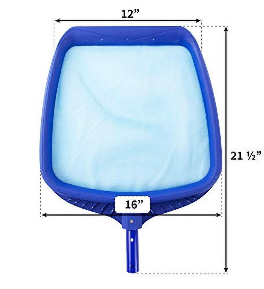 Aqua Select Heavy Duty Swimming Pool Leaf Net Skimmer | Plastic Net ...