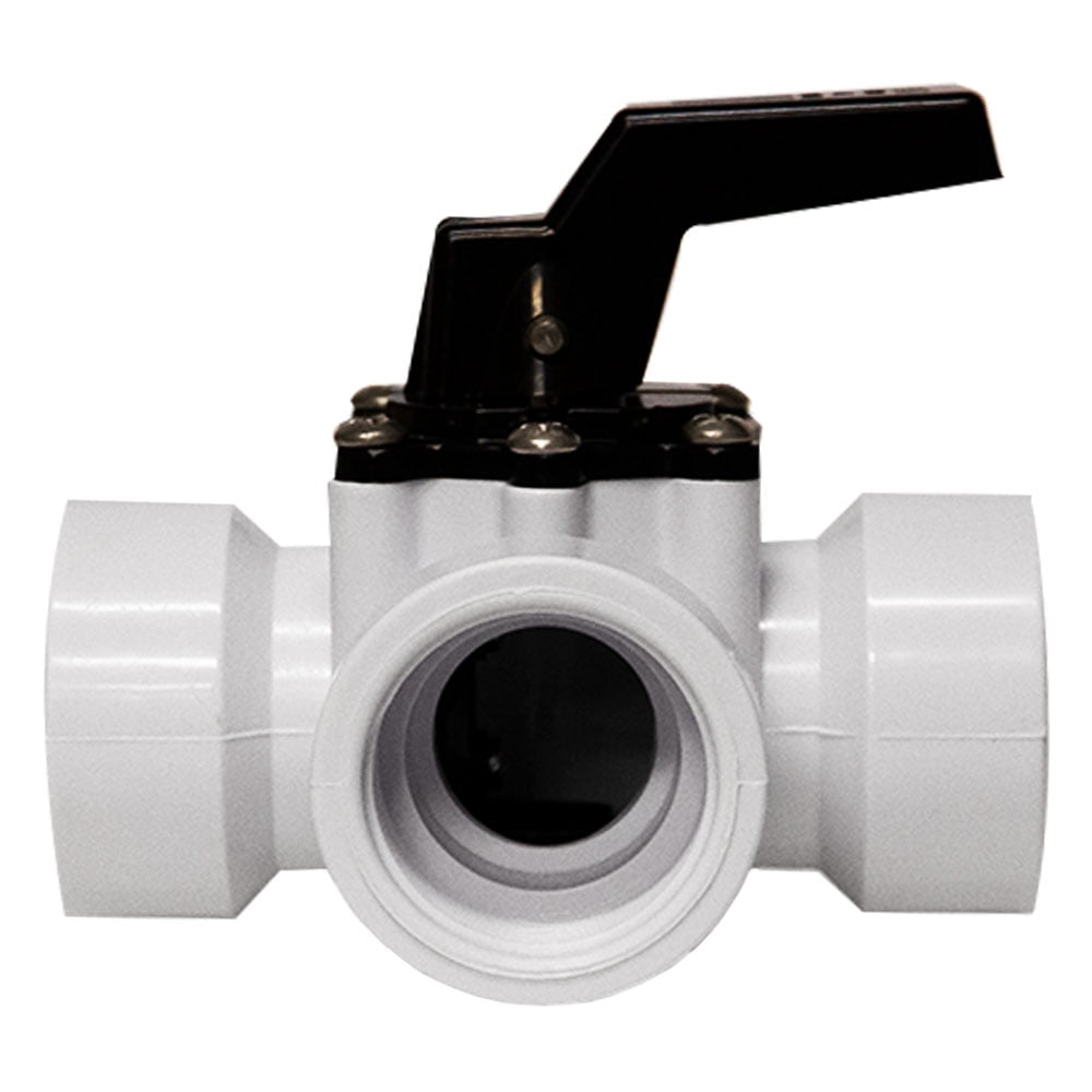 Aqua Select 3-Way Ball Valve with 1-1/2" Female Threading for Inground ...