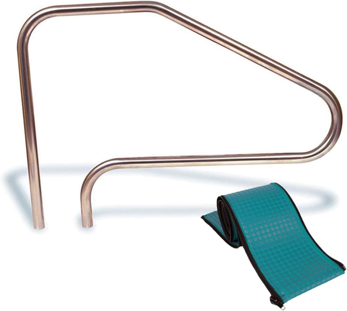 Aqua Select Premium Stainless Steel Pool Hand Rail for Inground ...