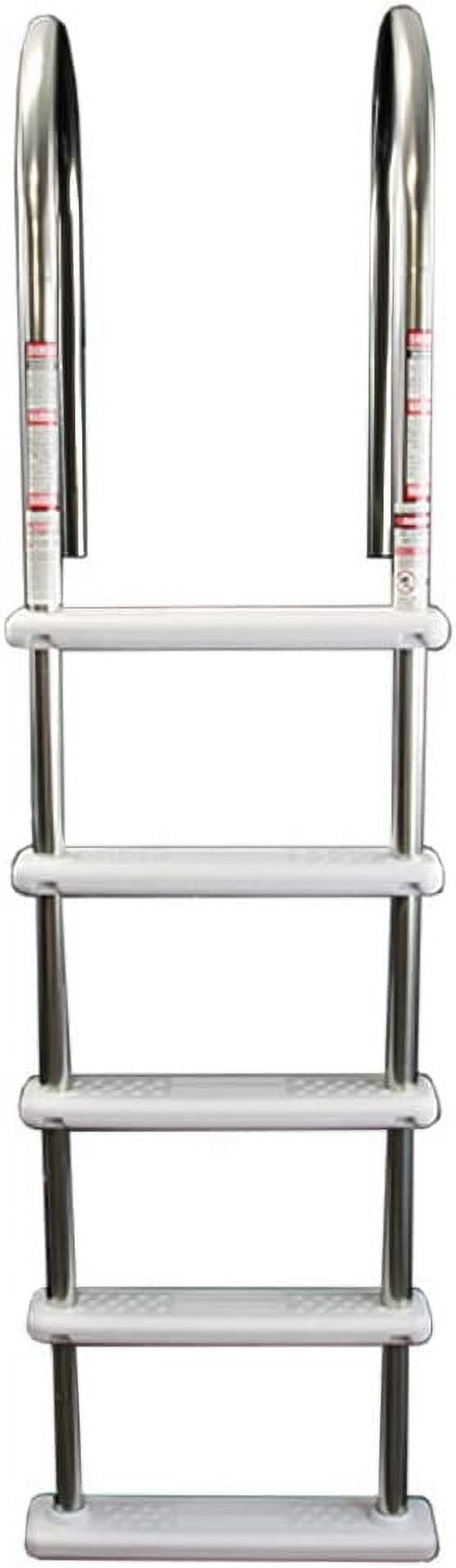 Aqua Select Stainless Steel in-Pool Ladder with Resin Steps | Stainless ...