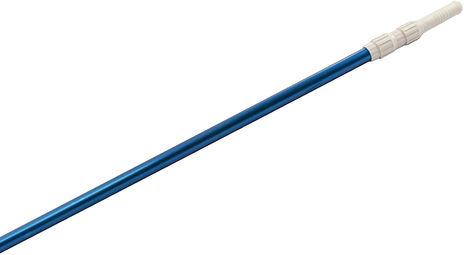 Aqua Select Aluminum Telescopic Pool Vacuum Pole with Skimmer, Cleaner ...