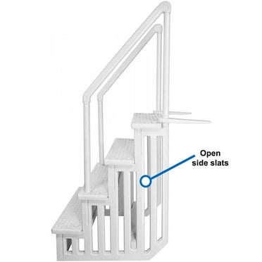 "Ocean Blue Mighty 30"" Wide Step for Above Ground Swimming Pools ...