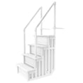 Aqua Select, Pool Steps, 48-54" H, Anti-Slip In-Pool Steps White ...