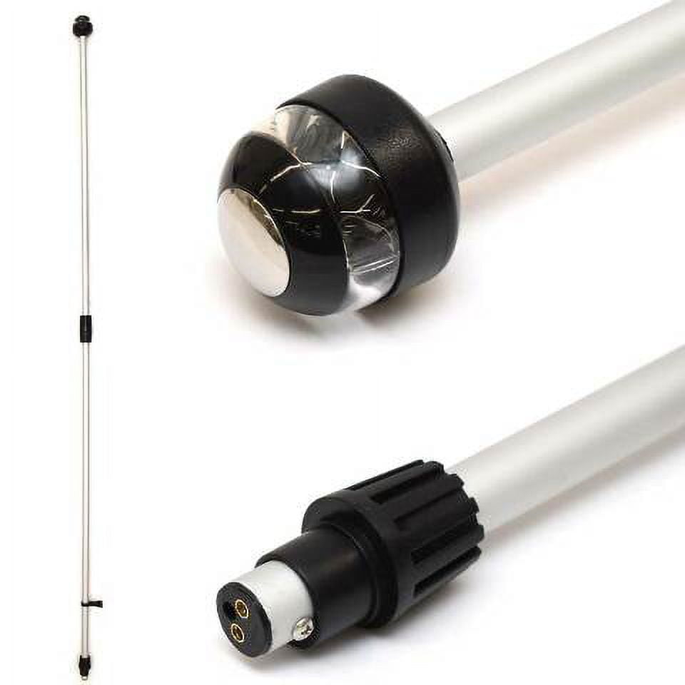 Aqua Signal Boat All-Round Stern Light 22726-1 | Folding Pole 72 Inch ...