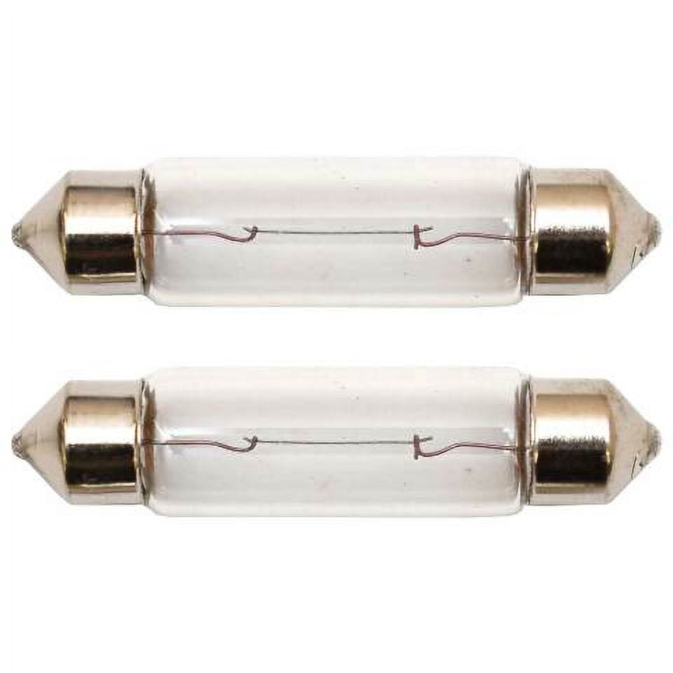 Aqua Signal Boat Festoon Light Bulbs 90203-1 | 12V 10W White (Set of 2 ...