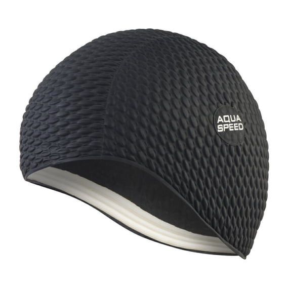 Aqua Speed - Womens Long Hair Swim Cap Soft Latex Bombastic Design One ...
