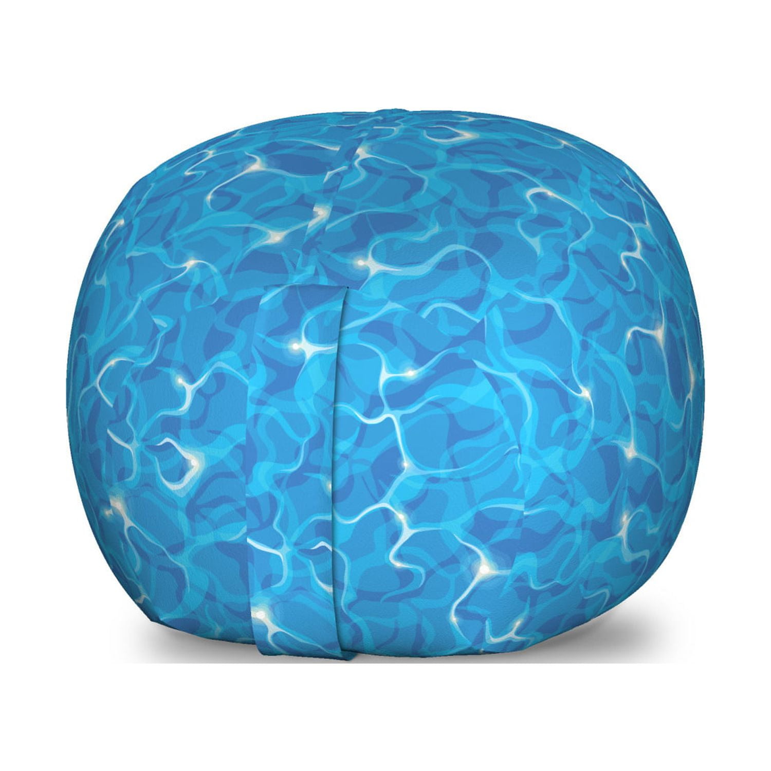 Aqua Storage Toy Bag Chair, Realistic Vivid Illustration of Water ...