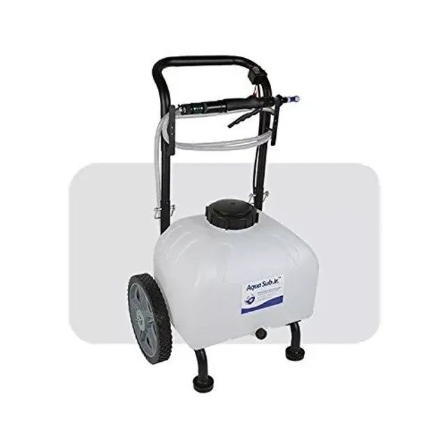 Aqua Sub Jr Battery Watering Cart - 9 Gallon w/ Grey Connector ...