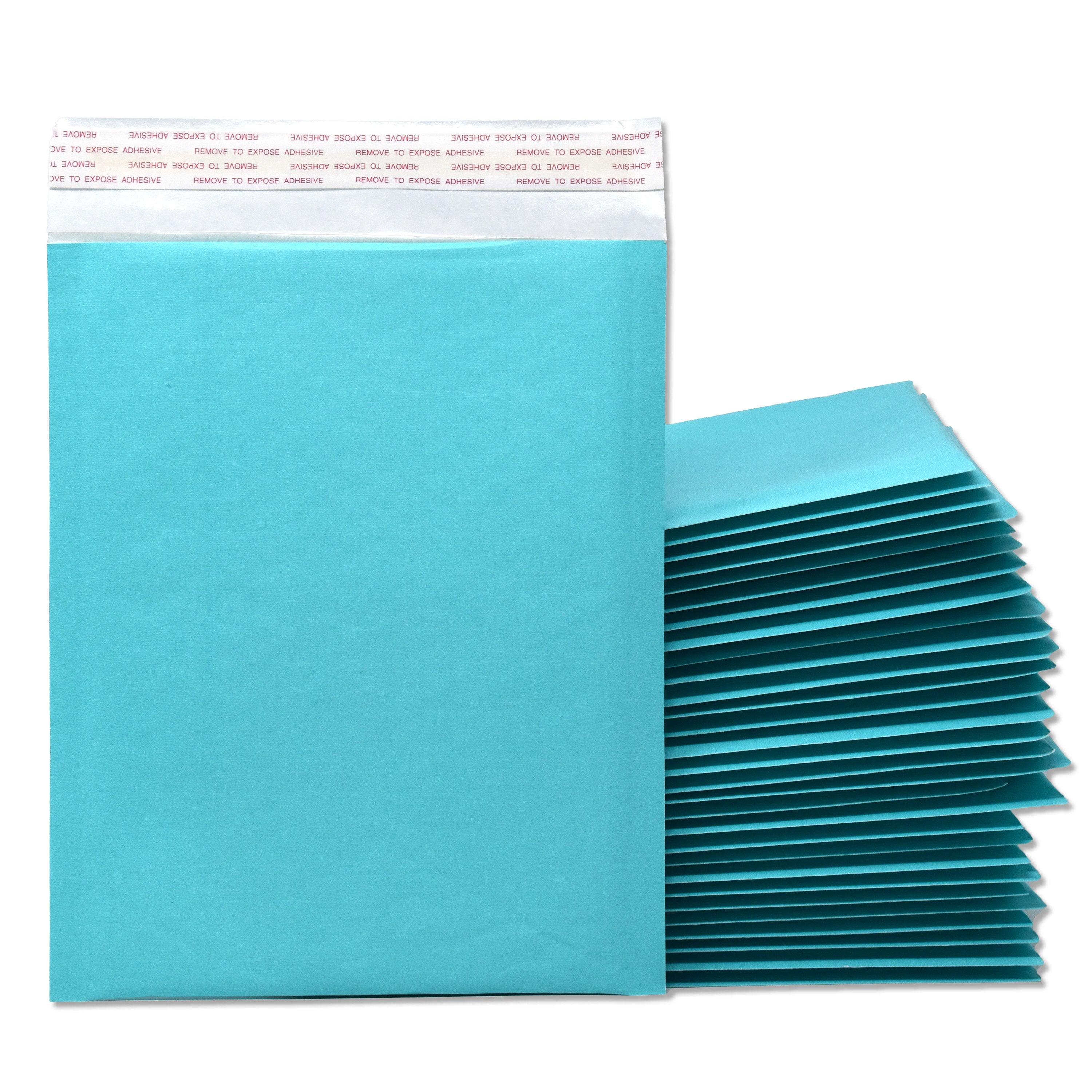 Aqua Teal Kraft Bubble Mailers! Colorful Unique Quality Padded Envelope ...