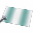Aqua Teal White Ombre Entryway Rug 2x3ft Washable Non Slip Bathroom Rug ...