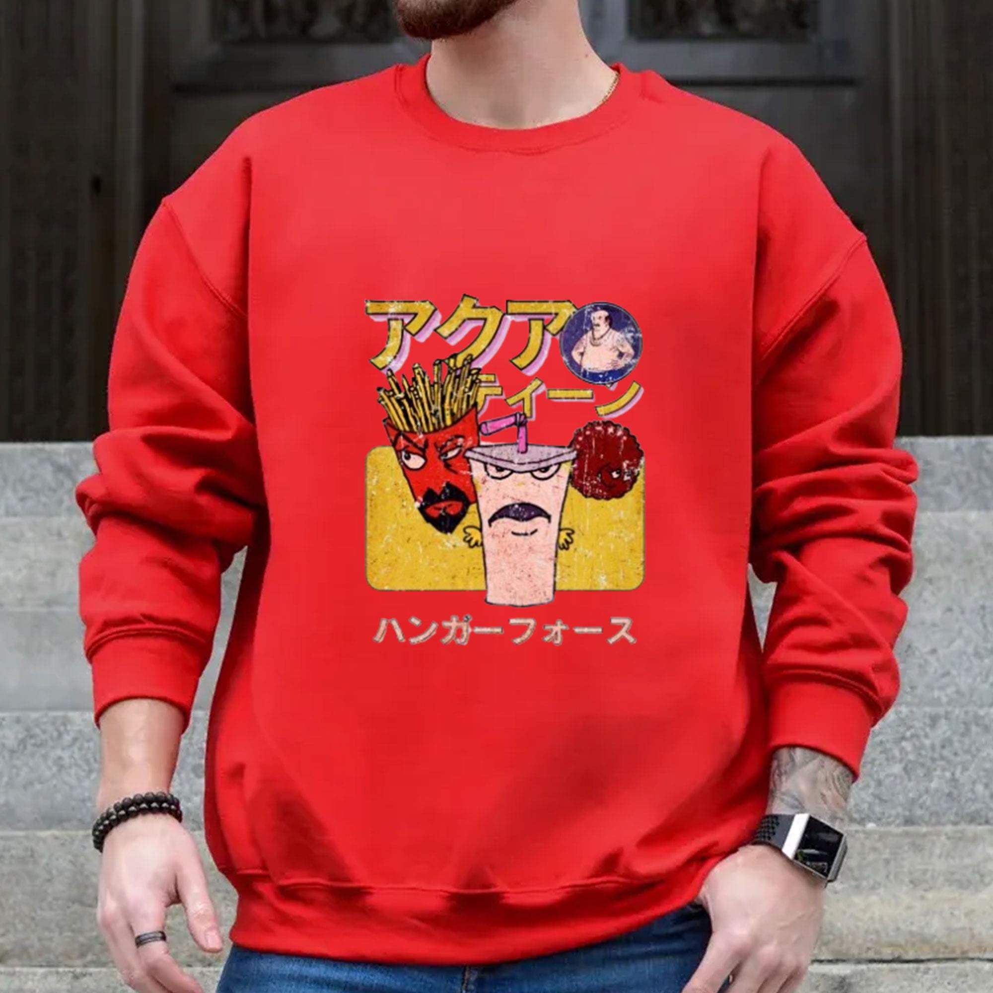 Aqua Teen Hunger Force Japan Vintage Look Fan Art Design T-Shirt ...