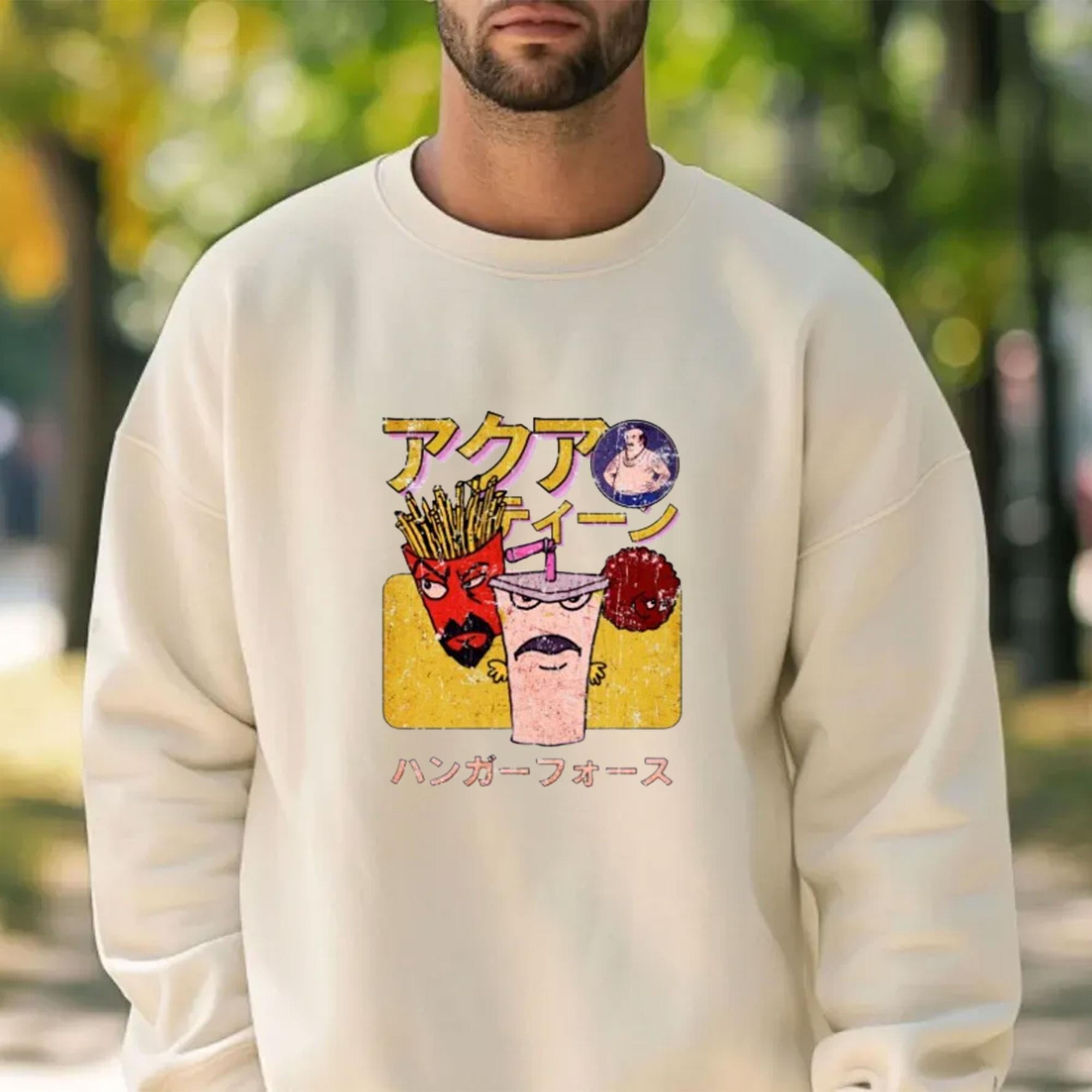Aqua Teen Hunger Force Japan Vintage Look Fan Art Design T-Shirt ...