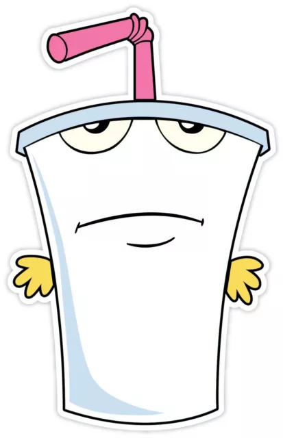 Aqua Teen Hunger Force Shake Sticker Wall Phone Decal Water Bottle ...