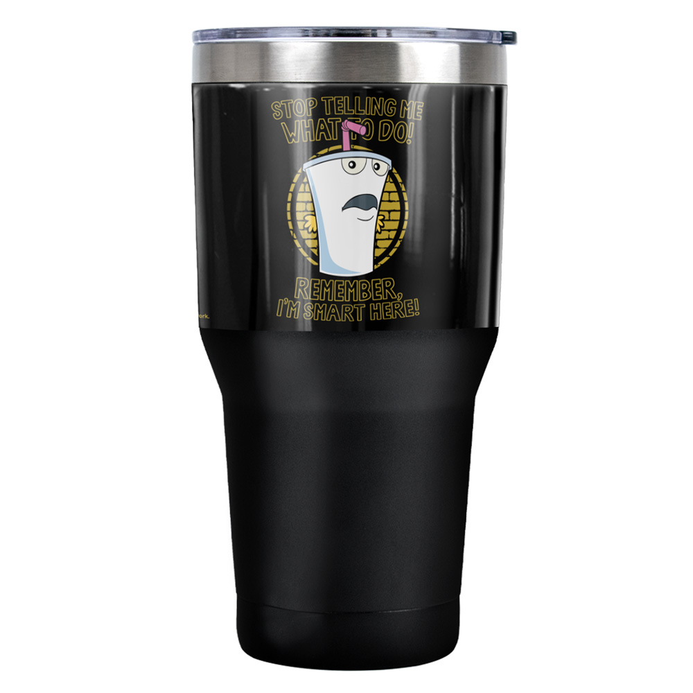 Aqua Teen Hunger Force Stop Stainless Steel Tumbler 30 oz Coffee Travel ...