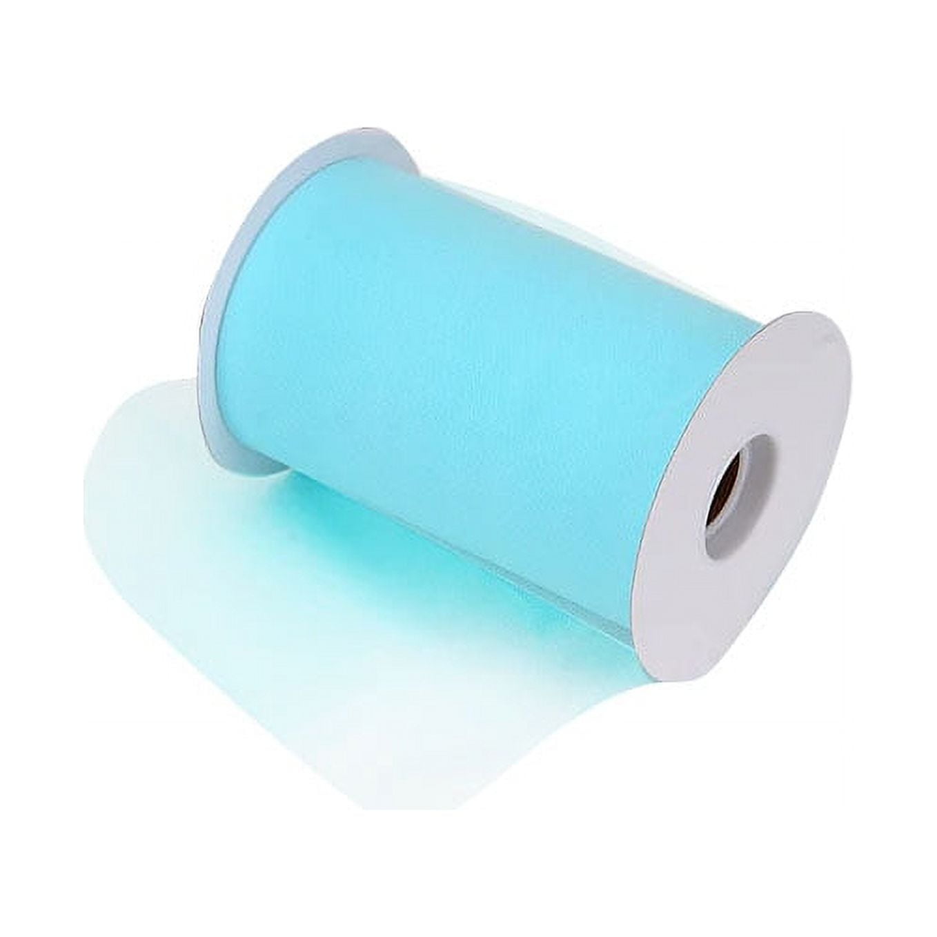 Aqua Tulle Wedding Reception Decor - 6" x 100 Yards, Fabric Netting ...