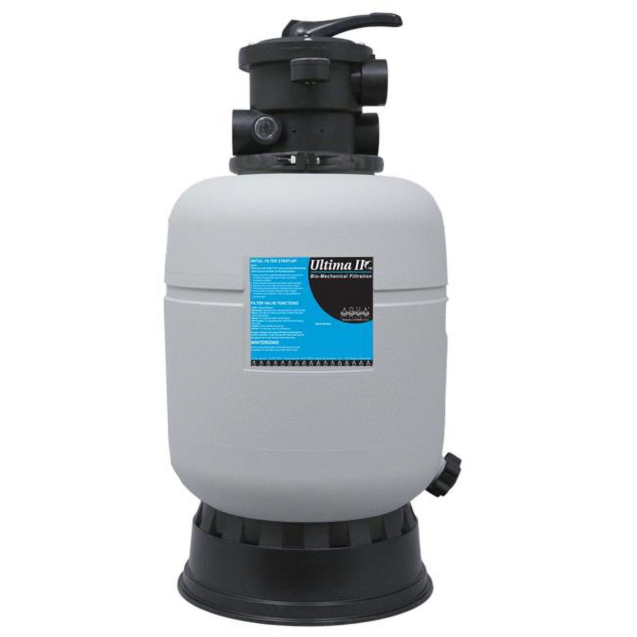 Aqua Ultra Violet AQA50019 2000 Ultima II Filter with 1.5 in. Valve ...
