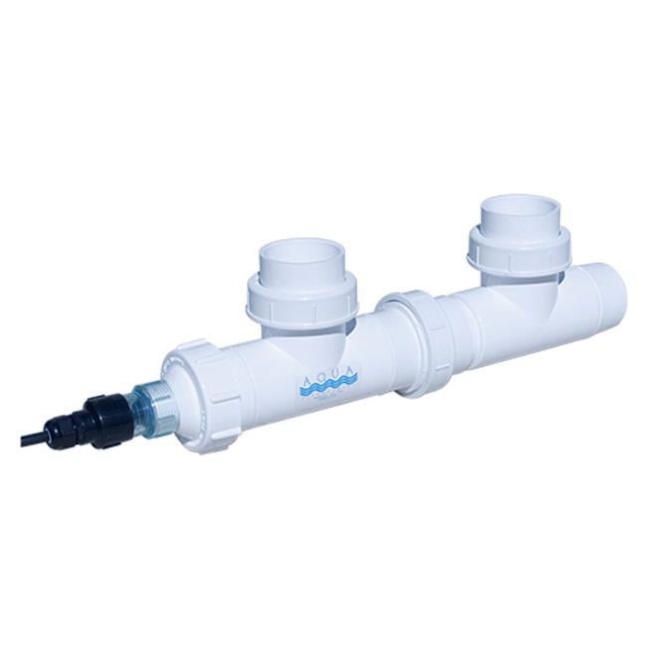 Aqua Ultraviolet A00341 57W Twist 2 in. White Housing Clarifier & Sterilizer - Walmart.com