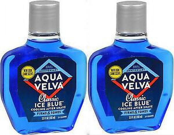 Aqua Velva Classic Ice Blue After Shave, Cooling, 3.5 Ounce - 2 pack ...