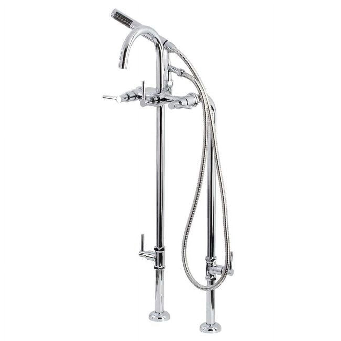 Aqua Vintage Concord Freestanding Tub Faucet with Supply Line, Stop ...