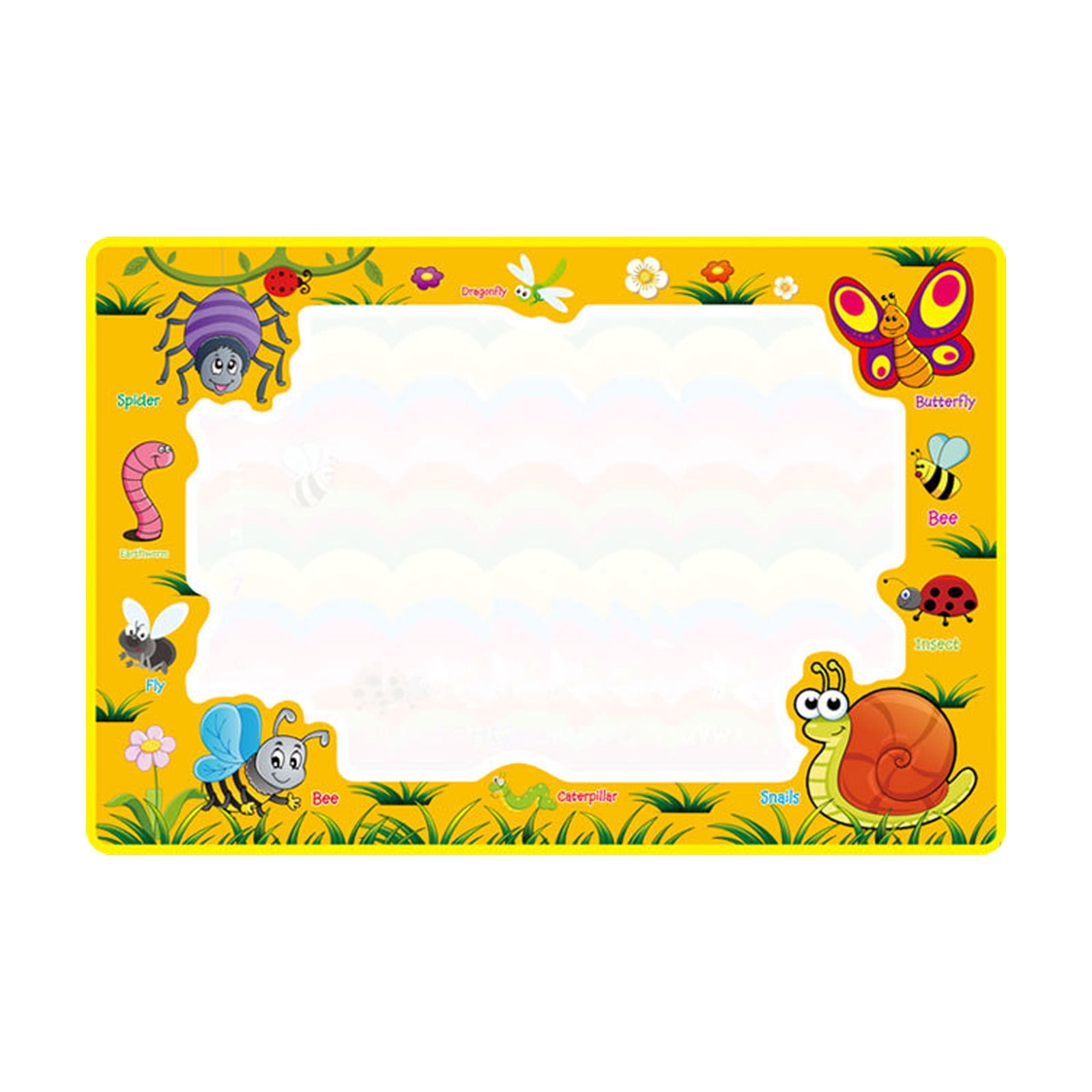 Aqua Water Doodle Mat , Extra Large Magic Drawing Doodling Mat Coloring ...