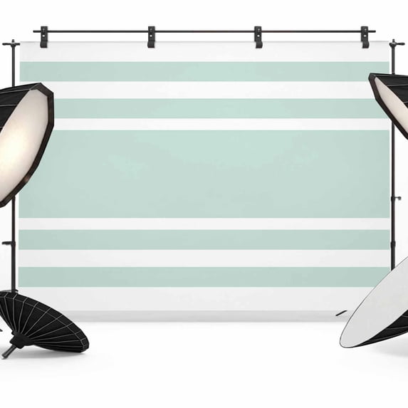 Aqua White Backdrop for Photography, Stripe Photo Backdrop Portrait ...