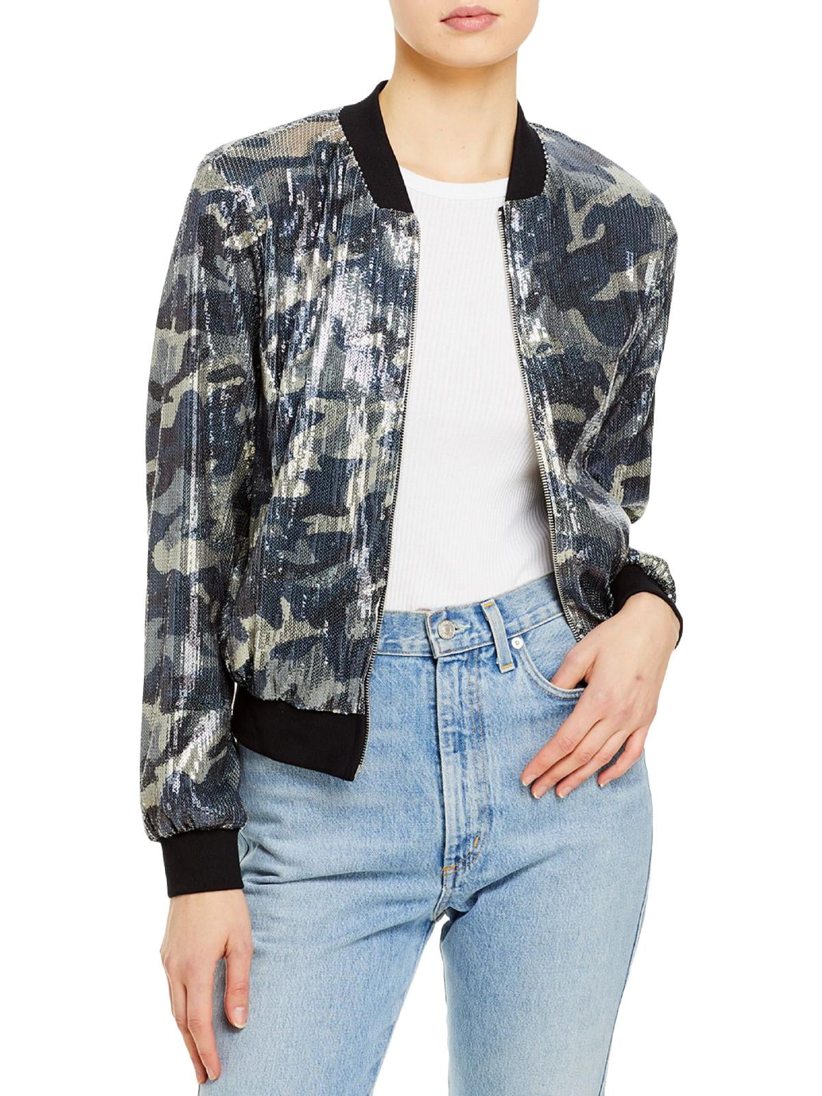 Aqua Womens Camouflage Warm Bomber Jacket - Walmart.com