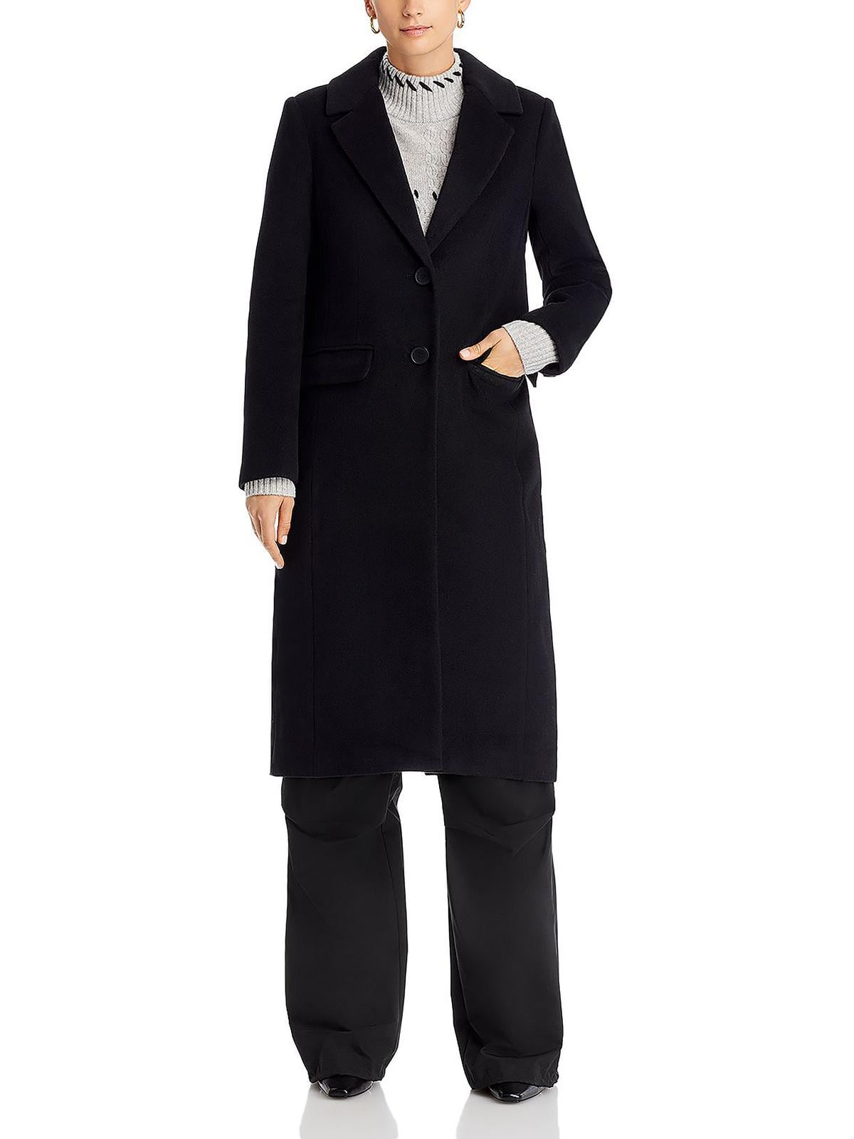 Aqua Womens Wool Blend Button Walker Coat - Walmart.com