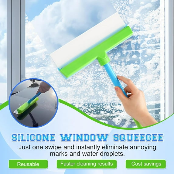 Aqua blade window cleaning kit,Glass Cleaning Tools,Multifunctional Silicone Window Squeegee ...