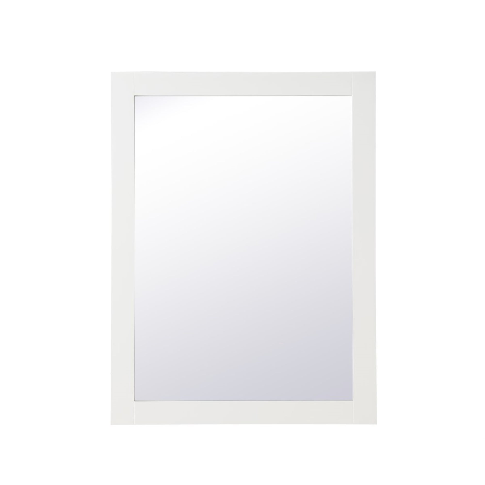 Aqua rectangle vanity mirror 27 inch in White - Walmart.com