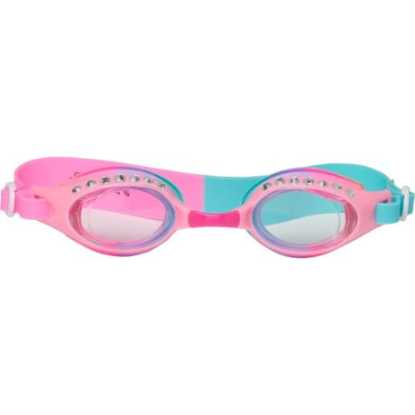 Aqua2ude Rhinestone Eyes Swim Goggles (For Boys and Girls) - Walmart.com