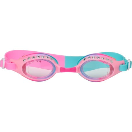Aqua2ude Rhinestone Eyes Swim Goggles (For Boys and Girls) - Walmart.com