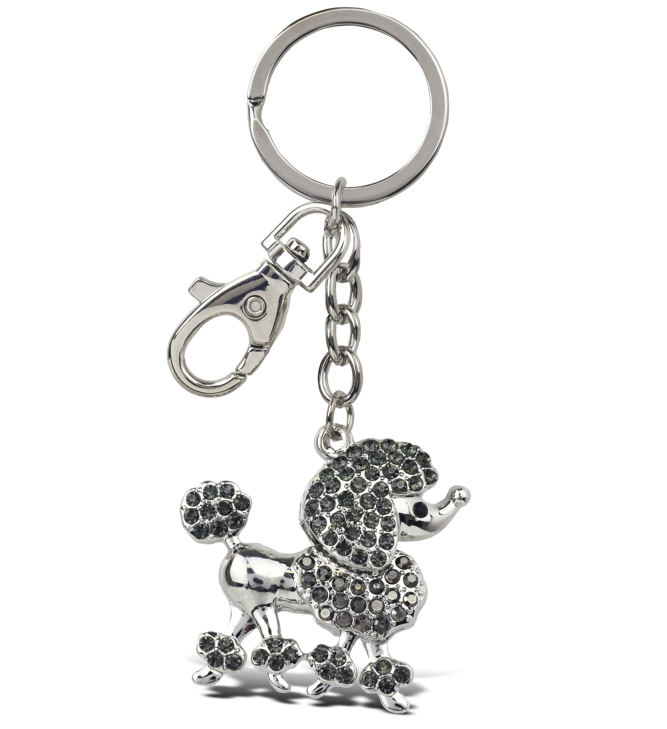 Poodle Keychain